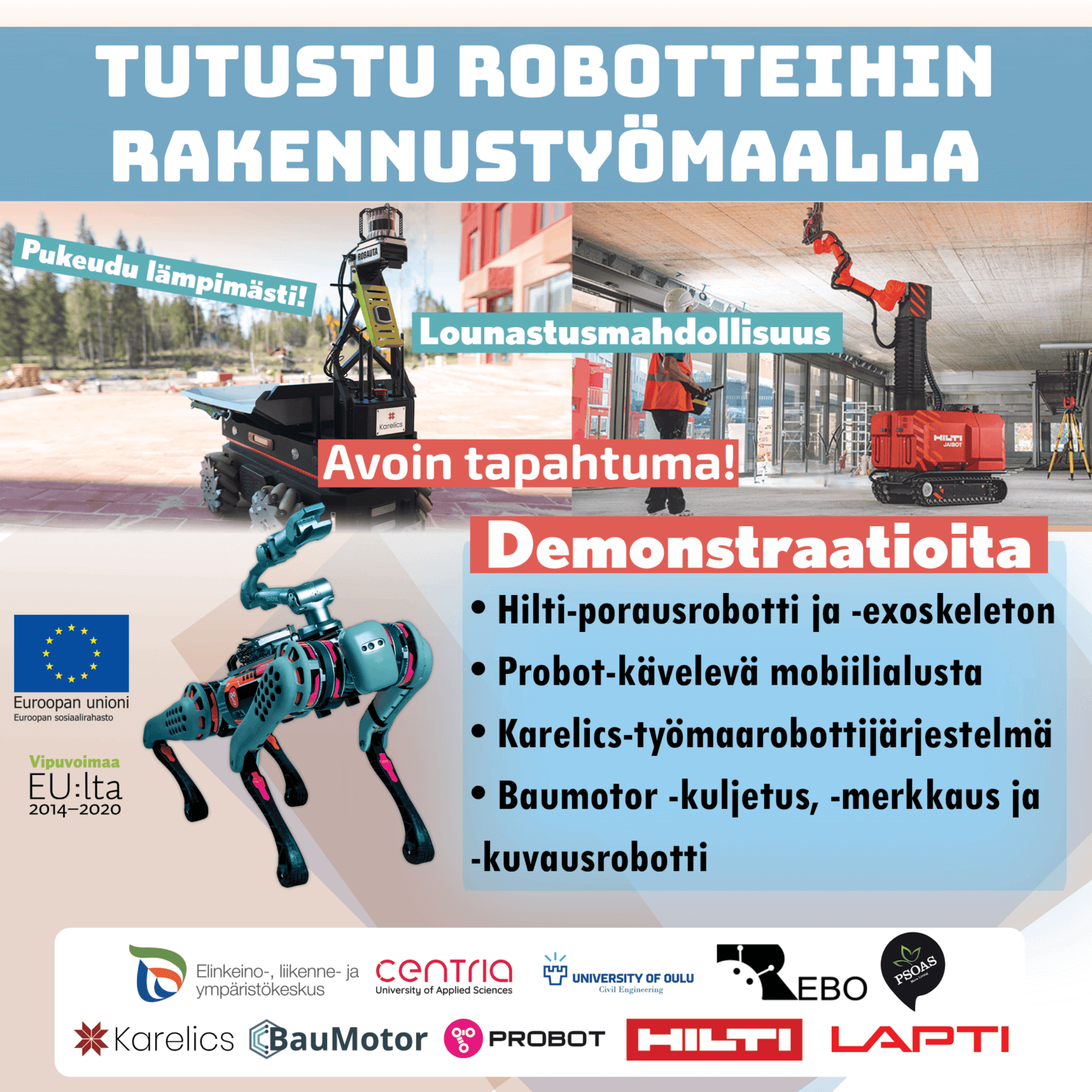 Technology 23 and the Mobile Robot Dolly's Successful Debut - Probot Oy